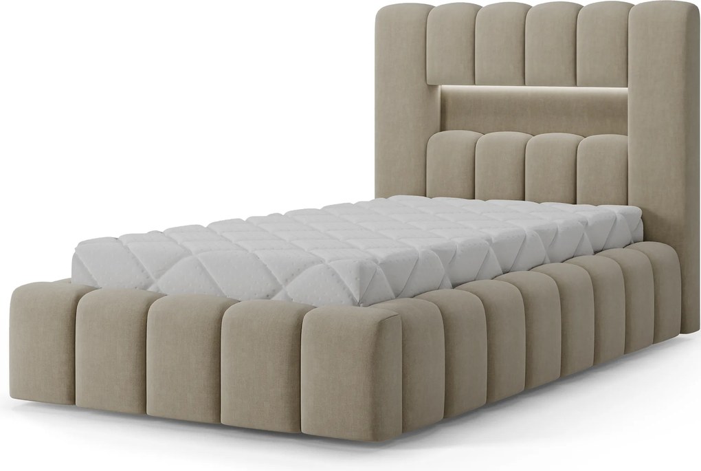 Postel Lamica 90x200 + Dřevěný rám/Standardní zdvih/kontejner