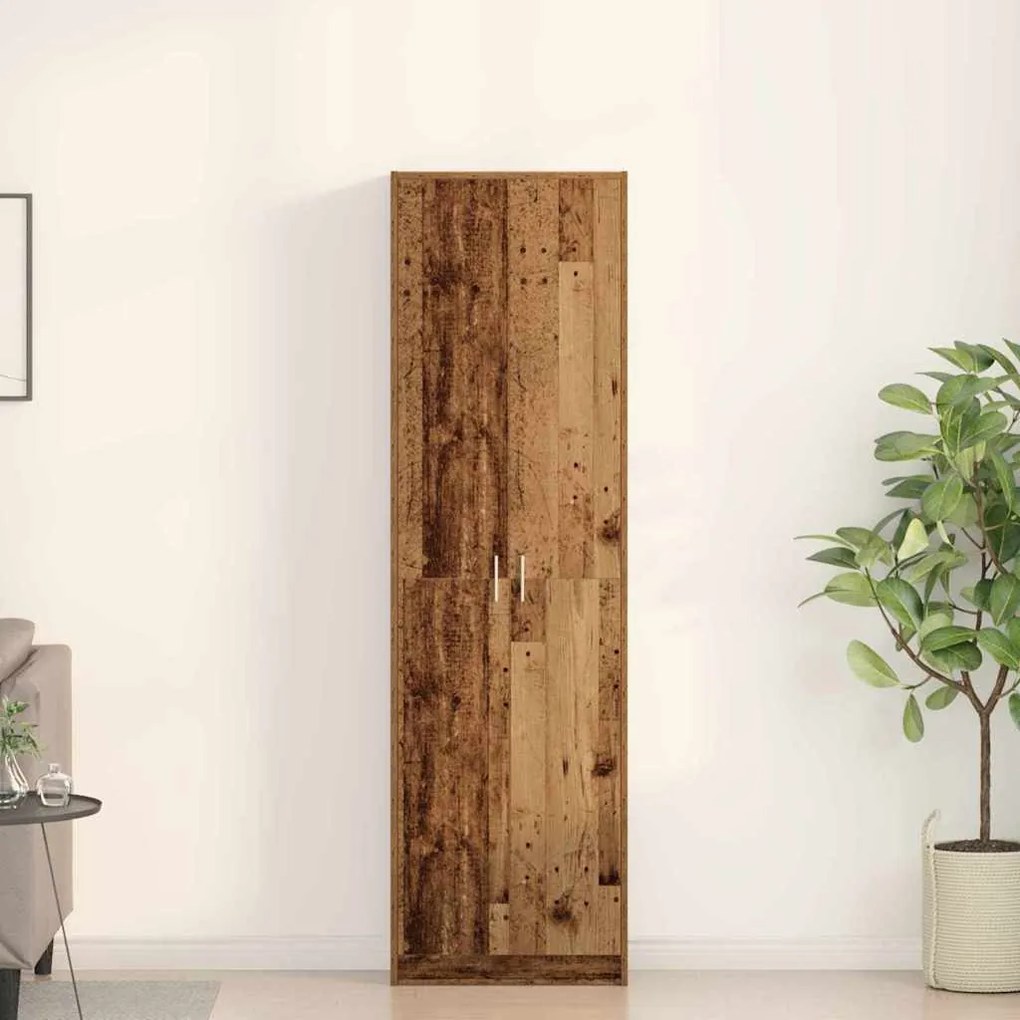 Šatní skříň Staré dřevo 55 x 25 x 189 cm Kompozitní dřevo 3334015