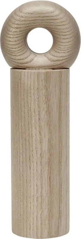 Dřevěný mlýnek na pepř a sůl v přírodní barvě Hoop – OYOY Living Design