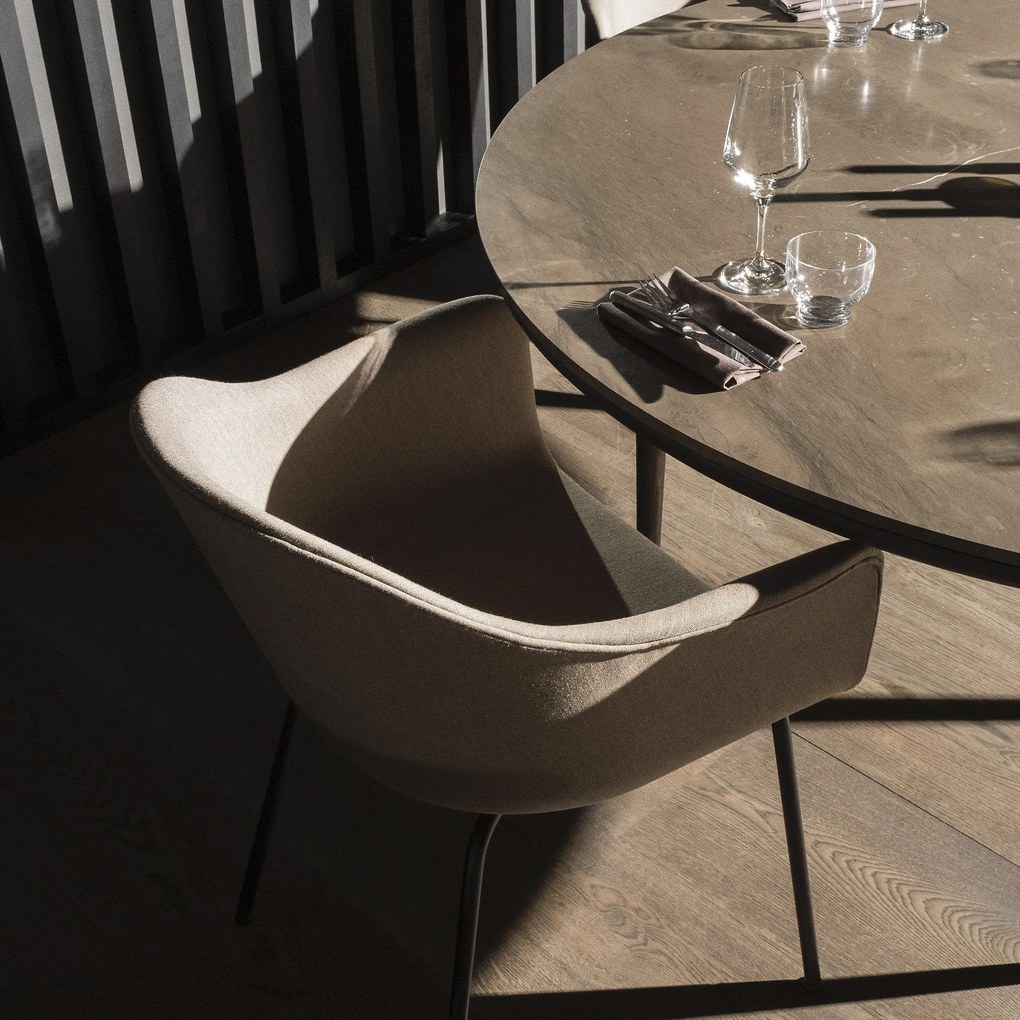 AUDO (MENU) Židle Harbour Chair, Natural Oak / Khaki