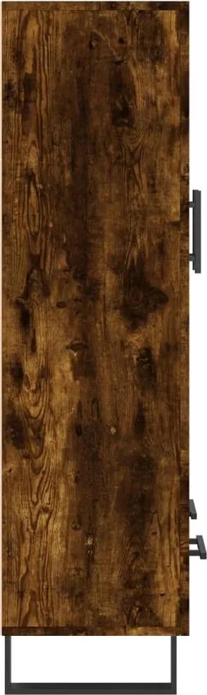 vidaXL Skříň highboard 69,5 x 31 x 115 cm kompozitní dřevo [828329] Barva: Bílá