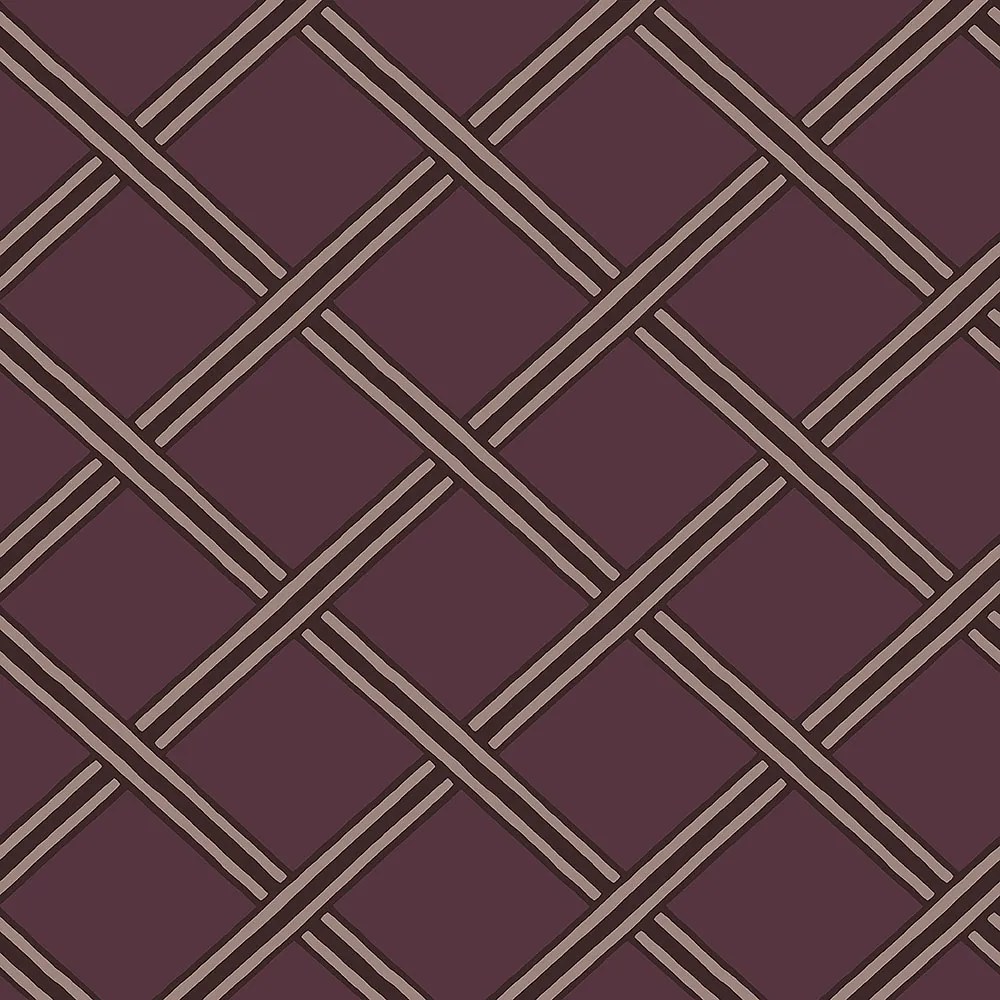 Vliesová geometrická 3D tapeta na zeď BO23031, Braid, Bohème, Decoprint