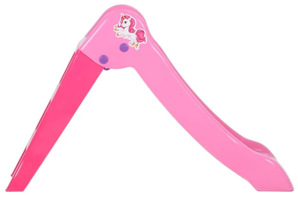Skluzavka pro děti skládací 111 cm růžová - Default Title
