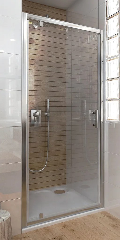 Sprchové dveře jednokřídlé pivotové 100 transparent (ORIS JOD 100) Vagnerplast