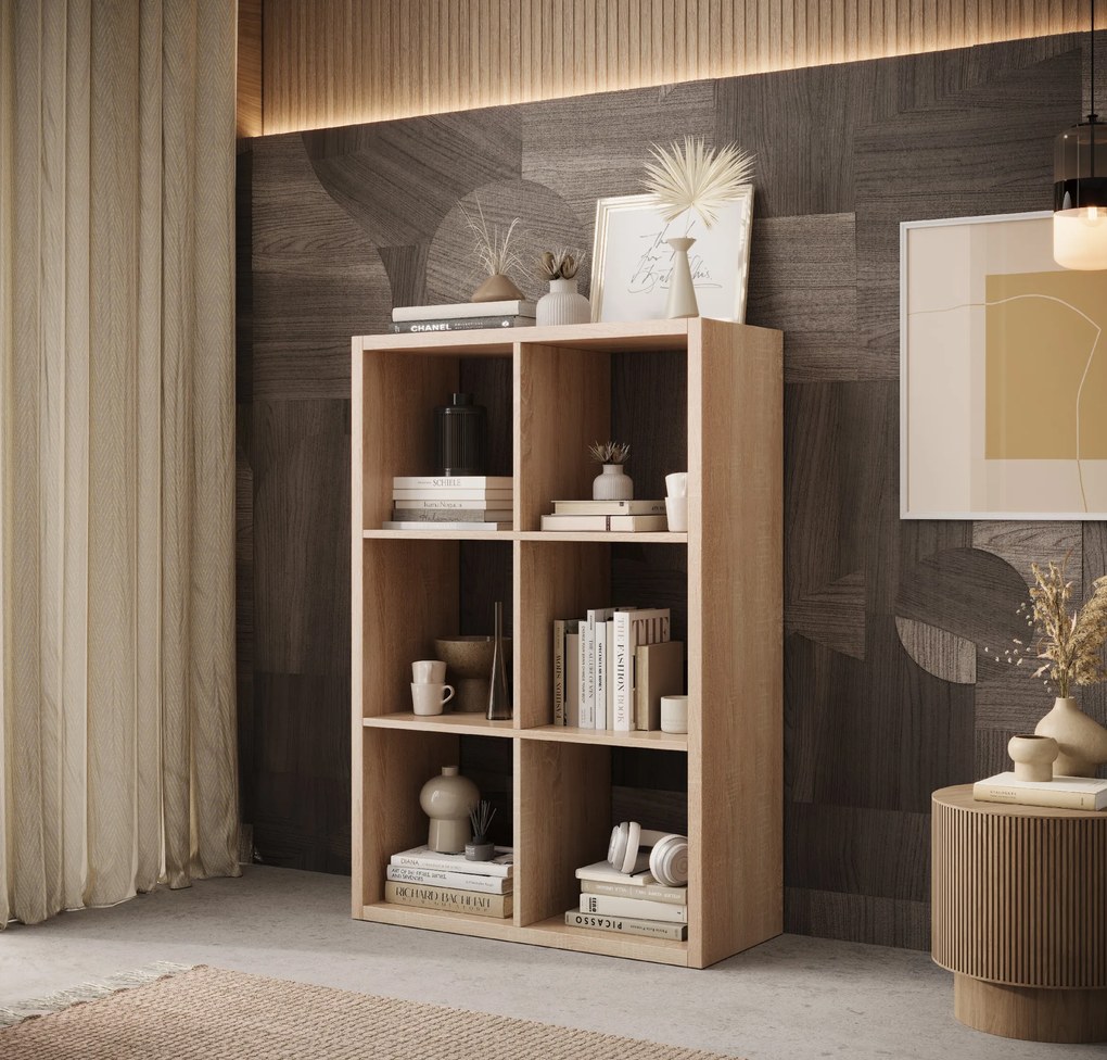 ADRK Furniture Regál Cleo IV BS-CLE-IV-S