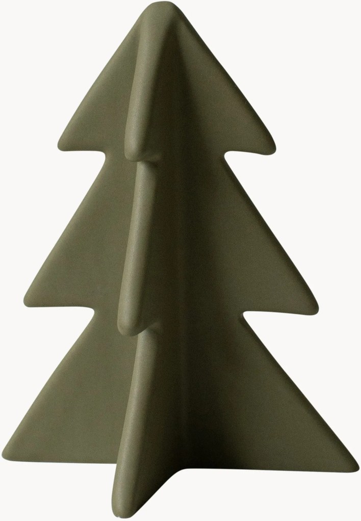 Vánoční dekorace z keramiky Winter Tree, různé velikosti