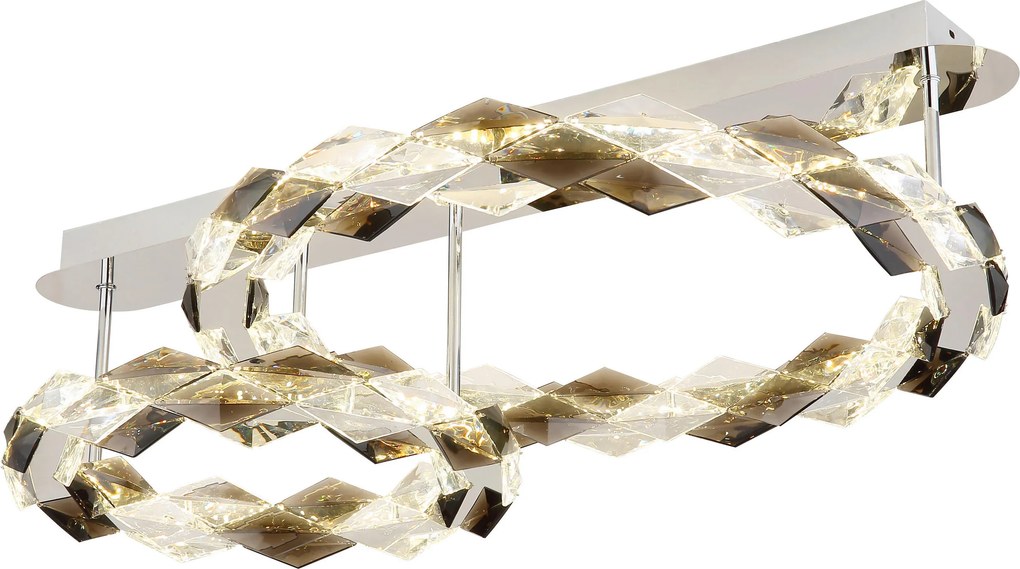 XXXLutz STROPNÍ LED SVÍTIDLO, 80/55/24.5 cm Globo - Online Only svítidla - 007326101103