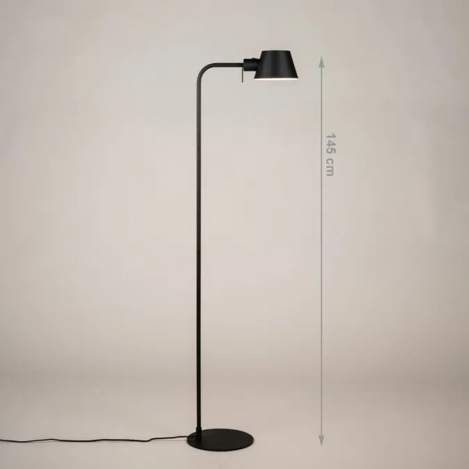 Stojací designová lampa Sabre Black