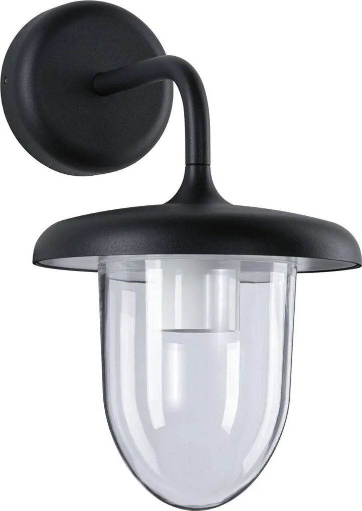 P 94757 Venkovní nástěnné svítidlo Vintario IP44 kruhové 180x250mm max. 20W 230V antracit hliník - PAULMANN