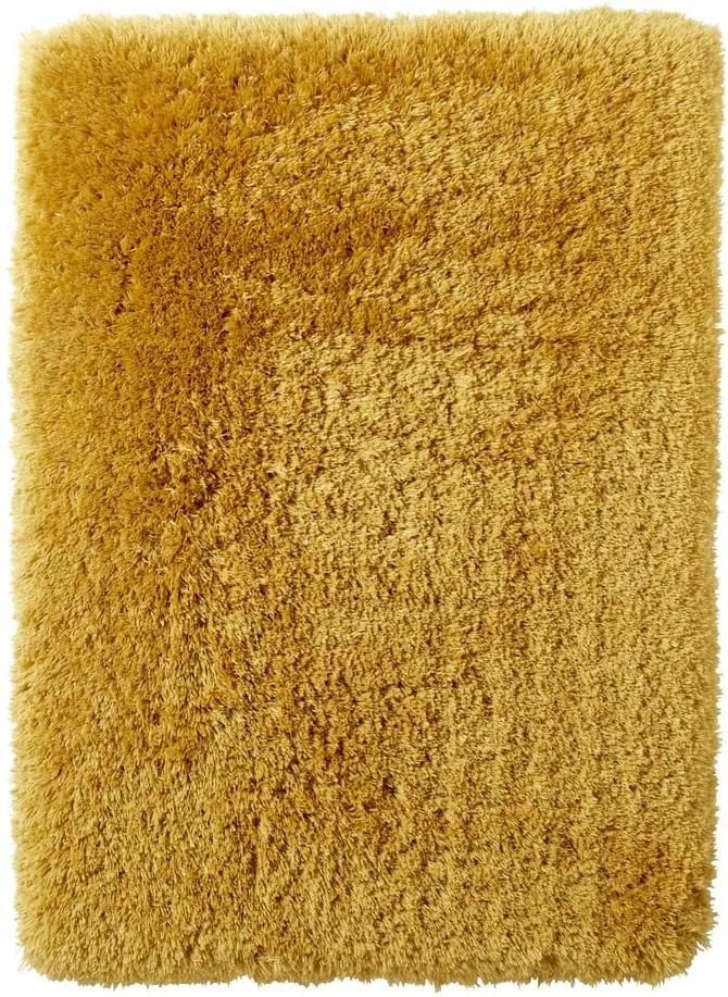 Žlutý ručně tuftovaný koberec Think Rugs Polar PL Yellow, 120 x 170 cm