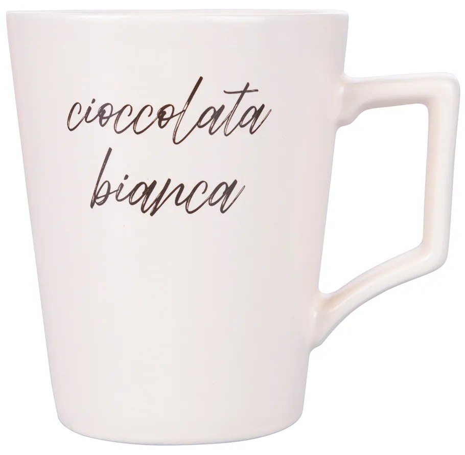 VILLA D’ESTE HOME TIVOLI Sada šálků na kávu CHOCOLATE TAZZA 6 kusů, odstíny hnědé, 300 ml,