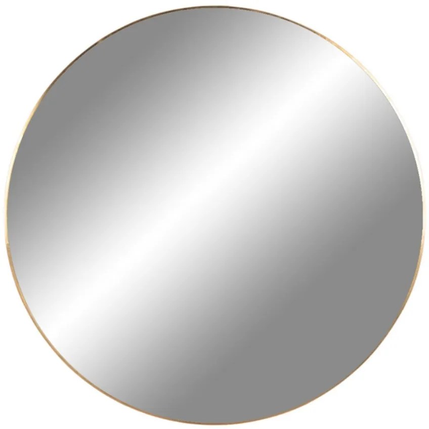 OnaDnes -20% Nordic Living Zlaté kulaté závěsné zrcadlo Vincent 60 cm