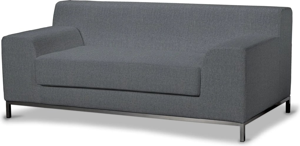 Potah na pohovku IKEA  Kramfors 2-místná barva šedá látka pletený vzor