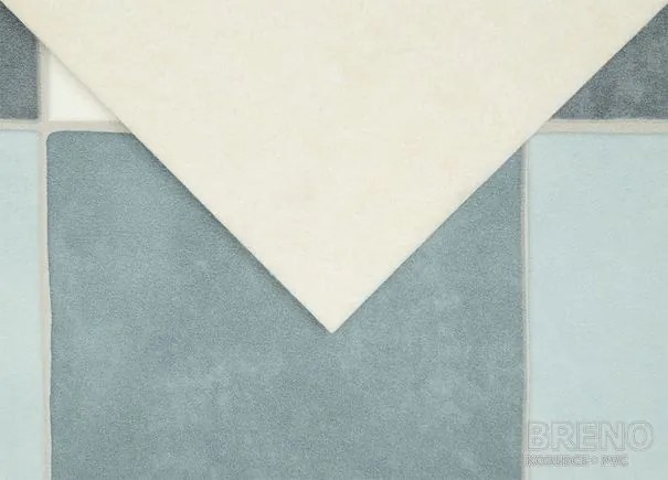 Breno PVC TEX-STYLE Vichy 707M - dlažba, šíře 100 cm