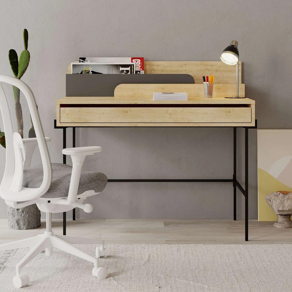 KALUNE DESIGN psací stůl LEILA světlý 855DTE3852