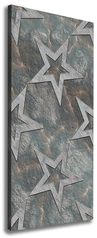 Wallmuralia Foto obraz na plátně Kamenné hvězdy 50x125 cm
