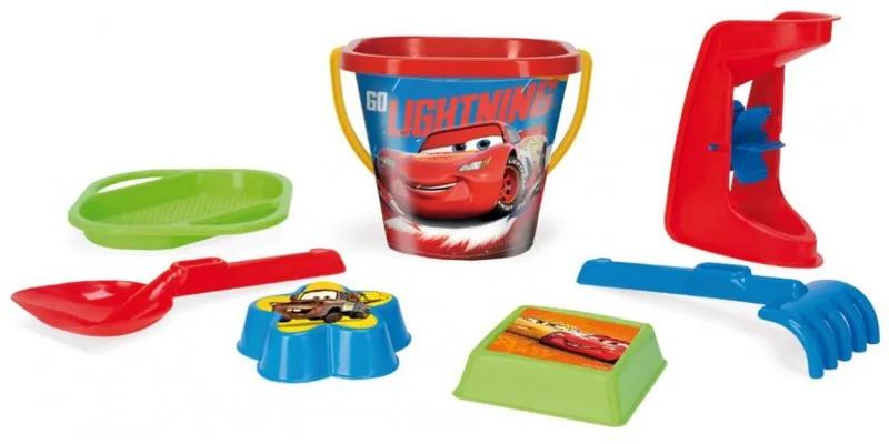 776425 Hranatý kbelík s příslušenstvím - Pixar - Cars 7ks