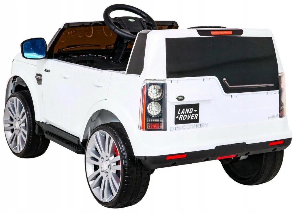 Dětské elektrické auto Land Rover Discovery Bílé