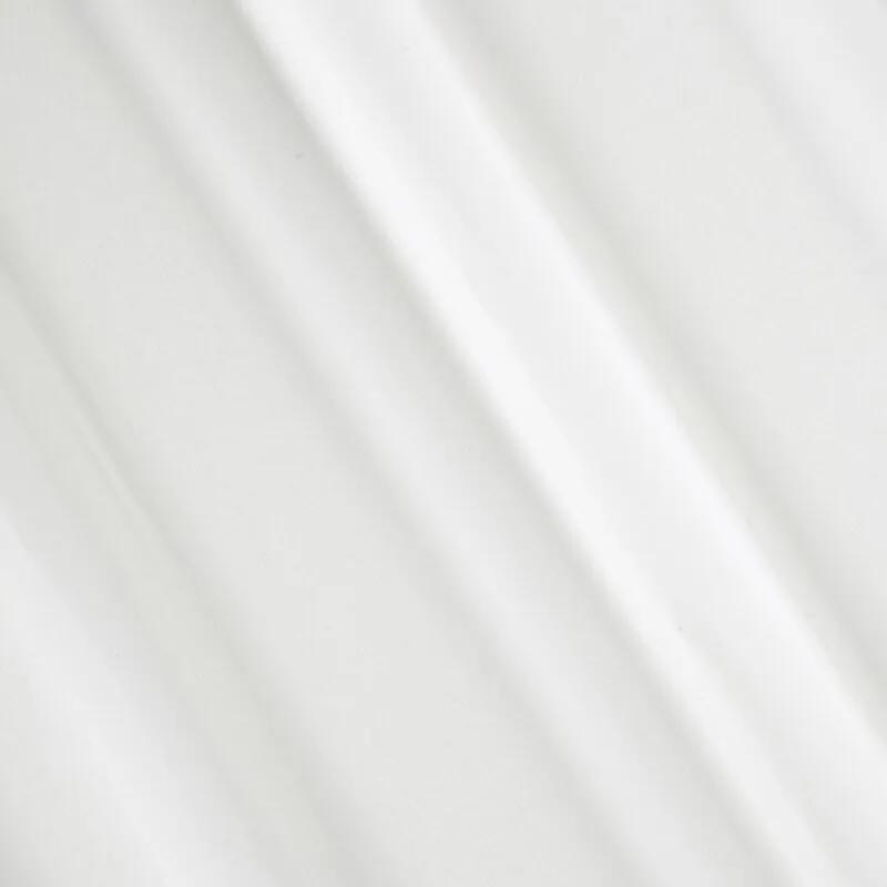 Bílý závěs na kroužcích RITA 140x250 cm