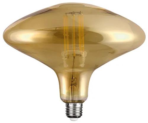 ACA DECOR LED žárovka Filament Zyro E27 6W, Jantar