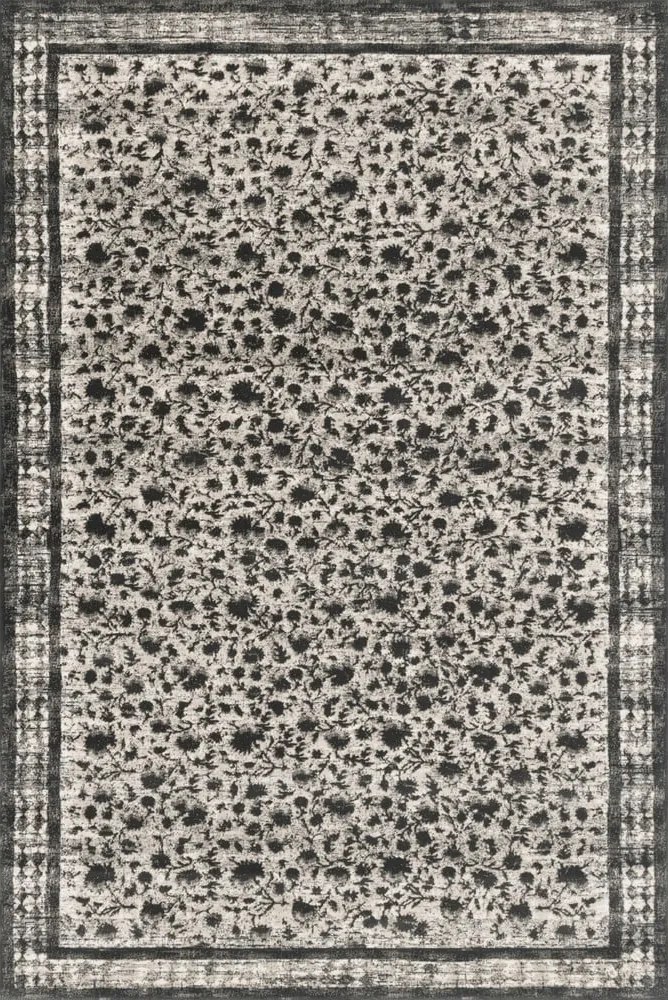Antracitový vlněný koberec 200x300 cm Agnus Classic – Agnella