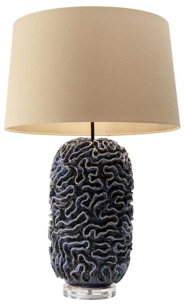 KARE DESIGN Stolní lampa Waterflow modrá, 79 cm