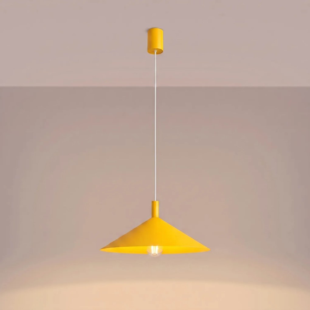 Sollux Lighting Závěsné svítidlo NOX 40 žluté
