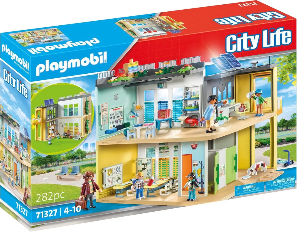 Stavebnice playmobil 71327 školní budova