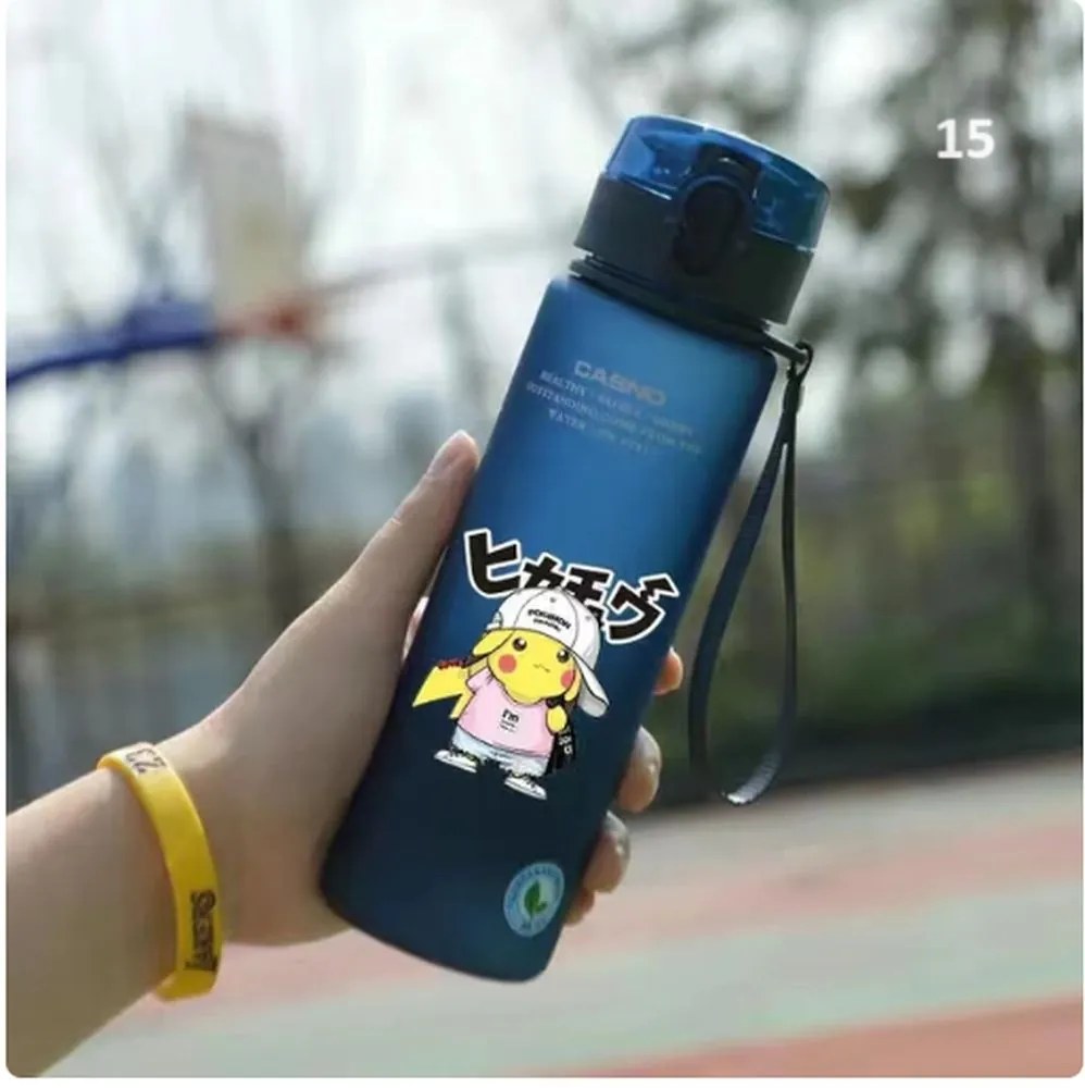 Plastová láhev s motivem Pokémonů (560 ml) Barva: 15