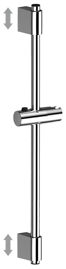 Mereo Mereo, Držák sprchy posuvný 700 mm, CB931B