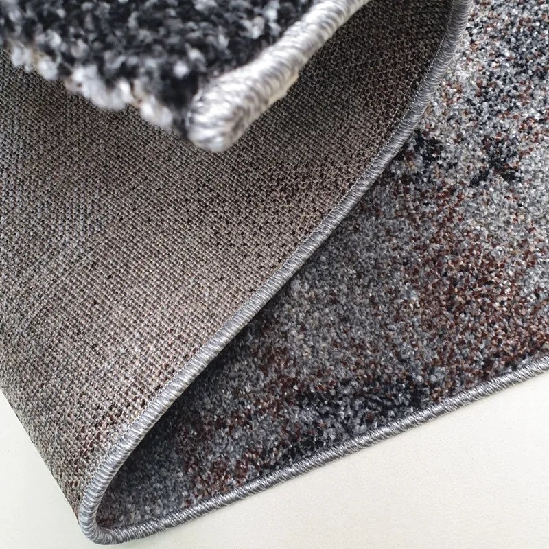Spoltex, Kusový koberec Universe 841-86 grey/beige, 200x290, šedá, obývací pokoj