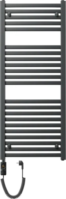 Mexen Helios, elektrické topné těleso 1200 x 500 mm, 600 W, antracitová, W103-1200-500-2600-66