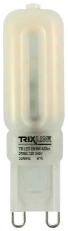 TRIXLINE žárovka LED 6W G9/230V teplá bílá