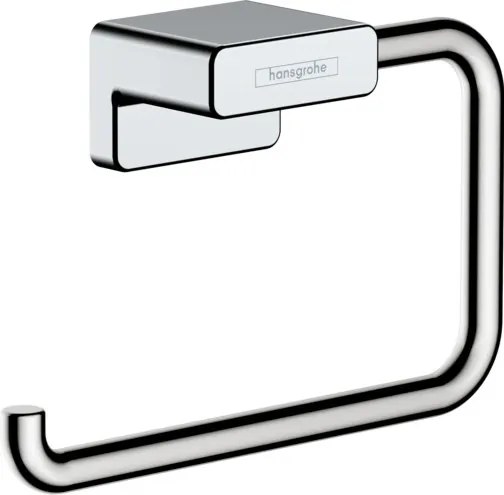 Hansgrohe AddStoris, držák na toaletní papír bez krytky, chromová, HAN-41771000