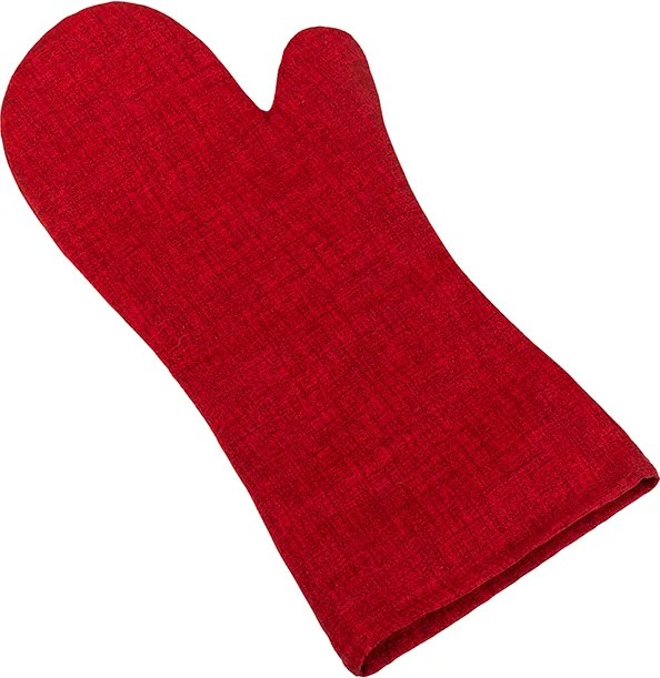 Bellatex Grilovací rukavice 1ks Červená 22x46 cm