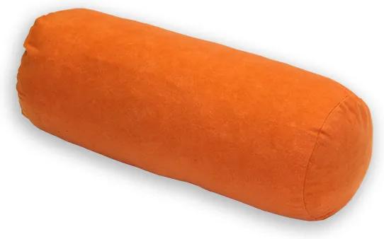 Relaxační polštář - válec oranžový