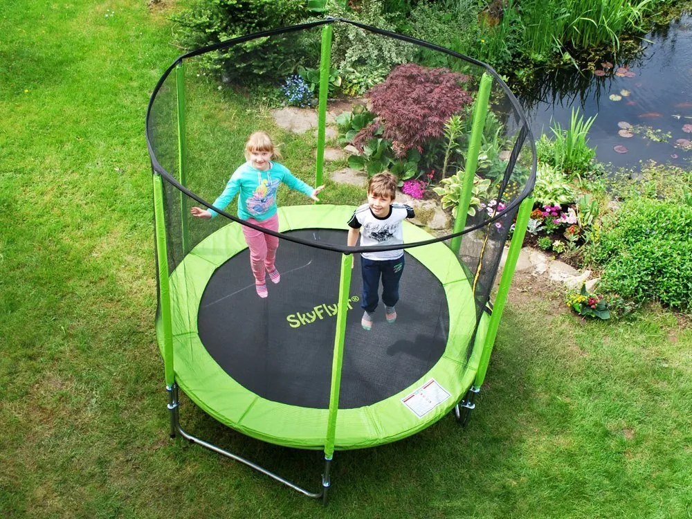 Zahradní trampolína SKY FLYER RING 2v1 180 cm