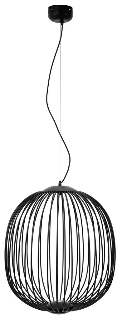 Toolight - Závěsná stropní lampa Bello - černá - APP967-1CP