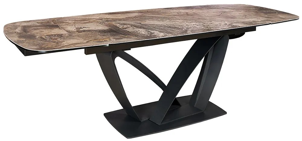 Roztahovací keramický stůl Vallerina 180-220-260 cm taupe