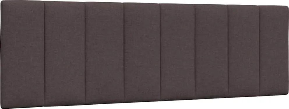 Rám postele bez matrace Hanko tmavě hnědý 160 x 200 cm textil 3310401