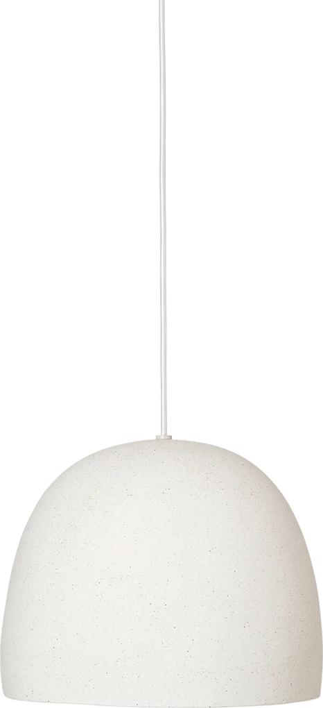 Závěsná lampa Speckle 30,5 cm bílá