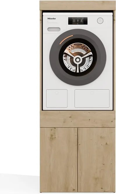 Skříňka na pračku nebo sušičku POLA TWIN 1S dub artisan