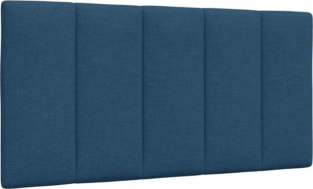 Rám postele bez matrací Hanko modrá 100x200 cm textil 3310376