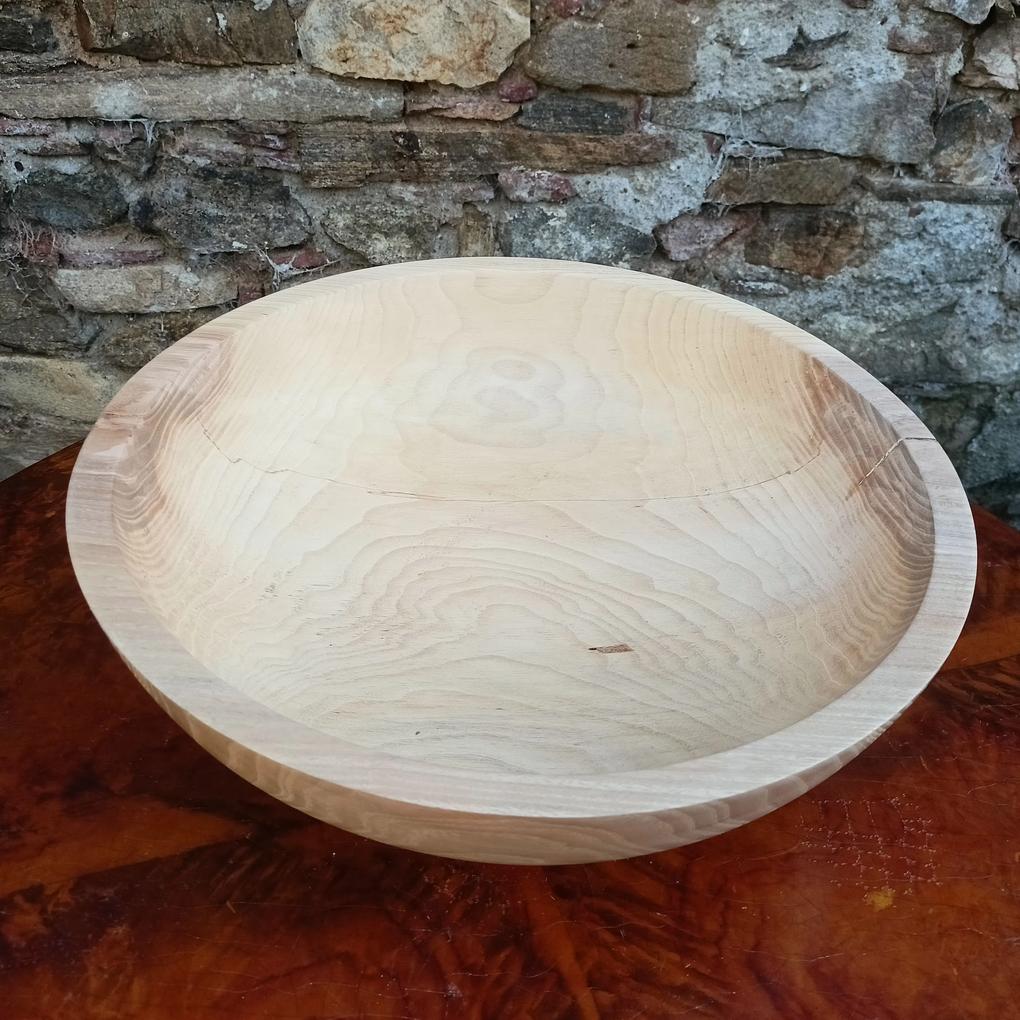 Dřevěná miska XL - jasan 40cm