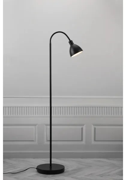 Nordlux - Stojací lampa RAY 1xE14/25W/230V černá