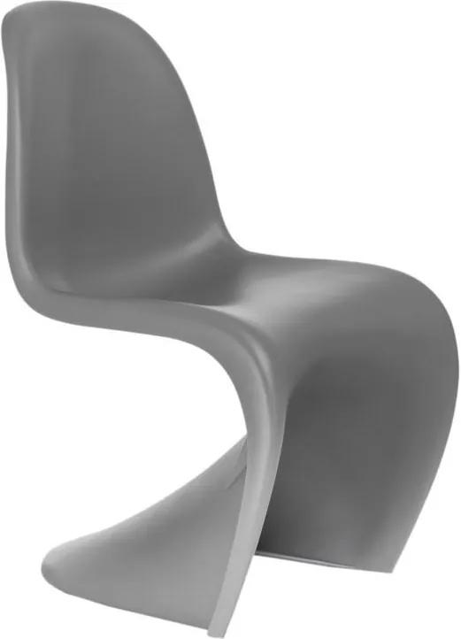 Jídelní židle Balance PP šedá 