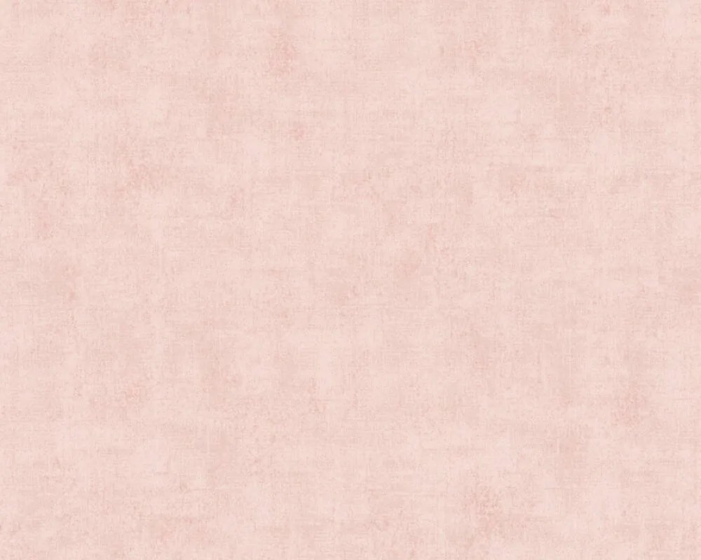 Vliesová tapeta růžová, UNI jednobarevná, štuk, omítka 374163 / Tapety na zeď 37416-3 New Studio 2.0 (0,53 x 10,05 m) A.S.Création