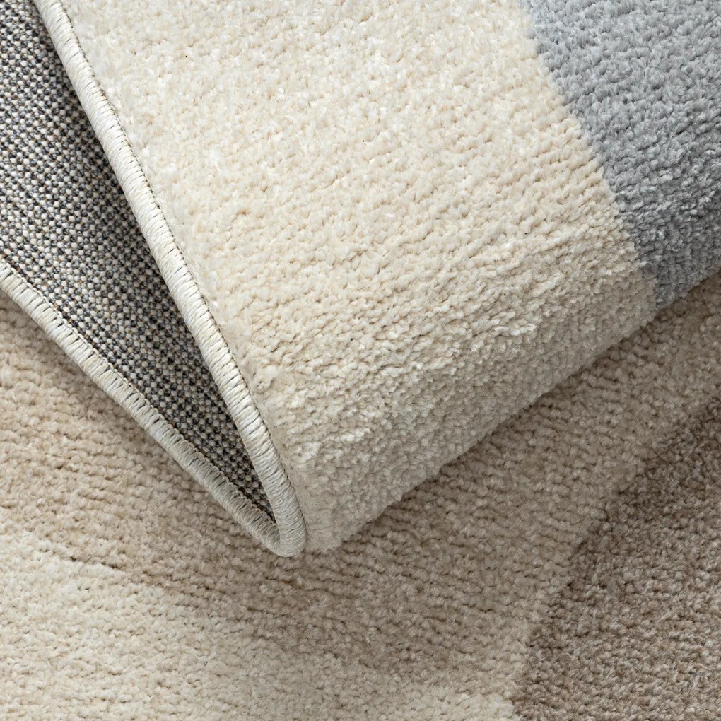 Dywany Łuszczów, Kusový koberec Fusion 9213 cream/beige, 120x170, béžová, kancelář