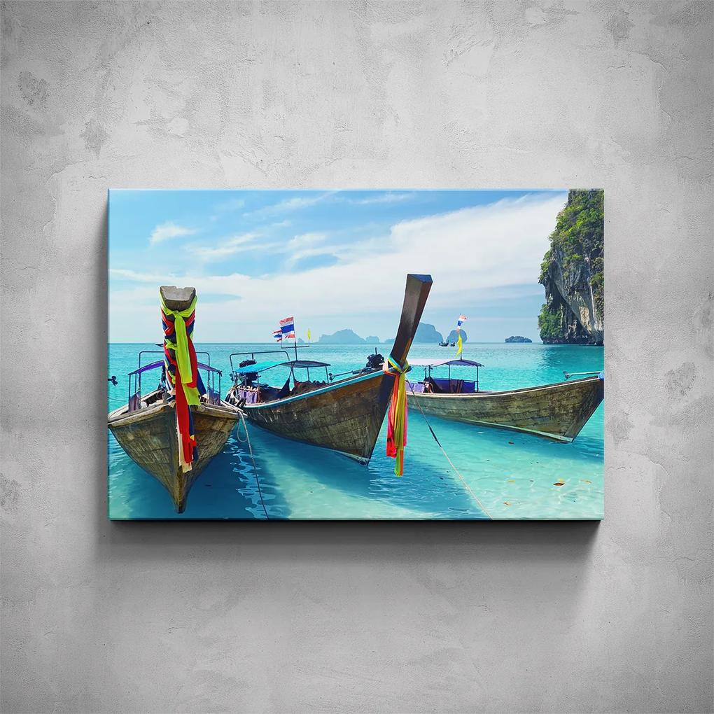 Obraz - Thajské lodě - PopyDesign