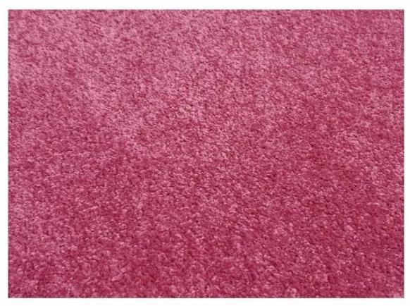 Kusový růžový koberec Eton (Varianta: 80 x 150 cm)